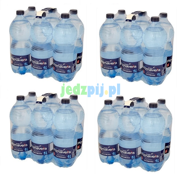 PRIMAVERA GAZOWANA 1l ( 4zgrzewki po 6 butelek)